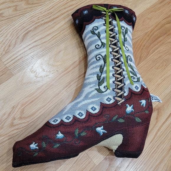 Riddles & Cockrell | Accents | Riddles Cockrell Victorian Boot Pillow ...